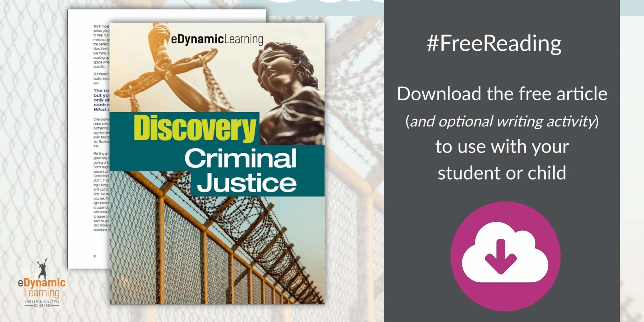 Discovery Article: Criminal Justice - eDynamic Learning