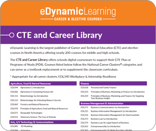 CTE and Career Library - eDynamic Learning