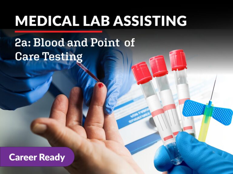 Medical Lab Assisting 2a: Blood and Point of Care Testing - eDynamic ...