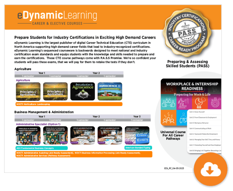 Industry Certifications - eDynamic Learning